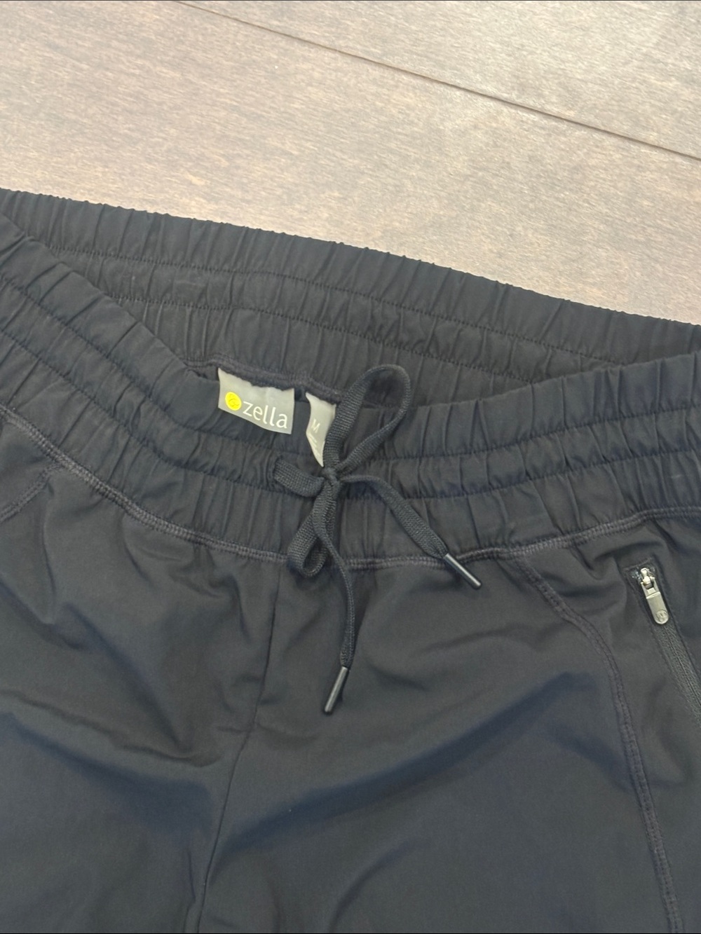 Zella | Pants & Jumpsuits | Zella Black Track Jogger Pants | Poshmark